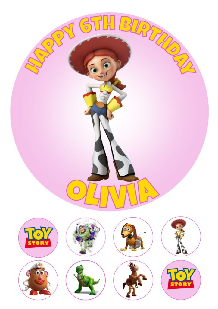 Toy Story Cupcake Labels Toy Story Cupcake Toppers Printable Instant